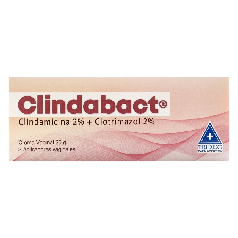 CLINDABACT CLINDA+CLOTRI TBO 20G VAG 3AP - Farmacenter Los Cipreses